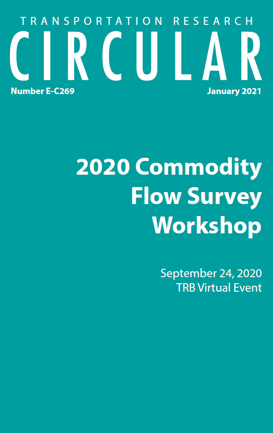 Commodity Flow Survey Workshop (September 2020) | Bureau of Transportation Statistics